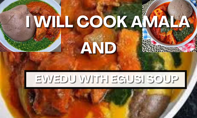 Cook amala and ewedu with egusi soup for your balance diet and meal ...