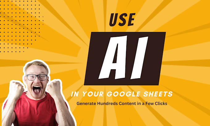 Chatgpt integrated google sheets create content using ai by Hqdatabase | Fiverr