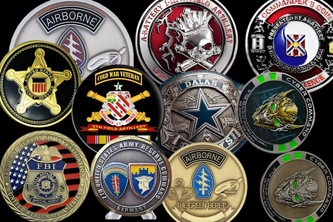 Do 3d command coin, law enforcement, military ops, personal, navy ...