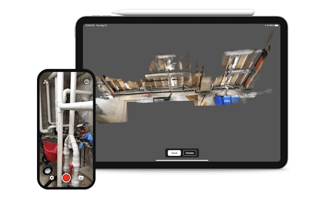 Build lidar app for home survey, 3d mapping, measurement, 3d lidar ...