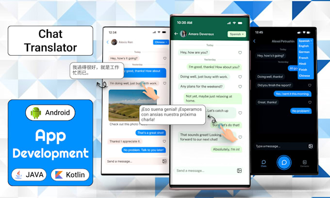 Create whatsapp and instagram chat translation app by Mindstormlogix ...