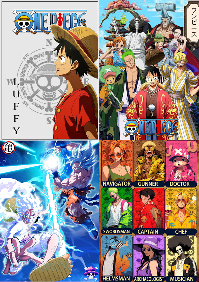 Create custom anime posters and wallpapers by Isiniamarasingh | Fiverr