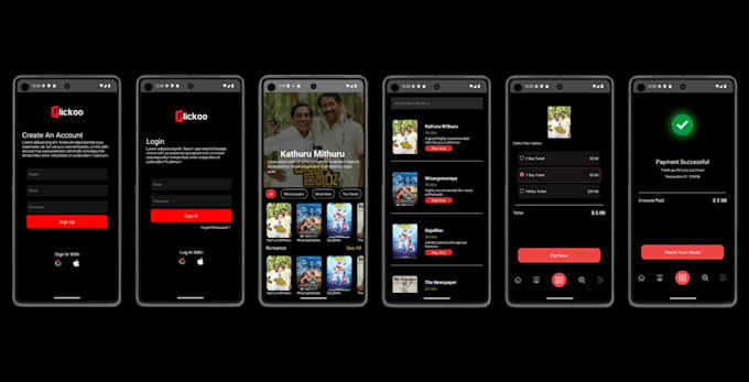 Create flutter mobile app frontend by Nimesh_kkk | Fiverr