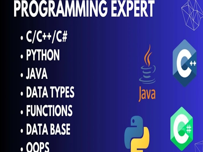 Code cpp, python, java, c, c sharp , programming and coding projects and tasks by Nasireditor12 ...