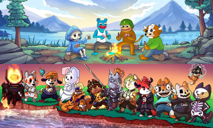 Design custom meme art for x posts, meme coin art for twitter pfp, x ...