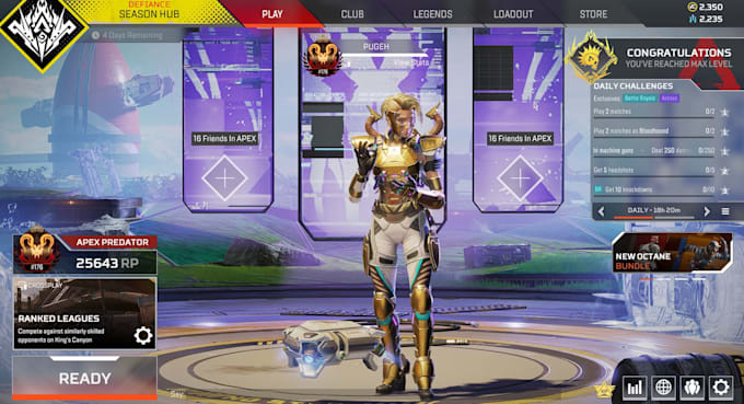Get predator badge for your account in apex legends by Puugeehyolo | Fiverr