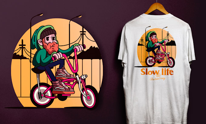 Design retro mascots for merch and clothing by Diegggo | Fiverr