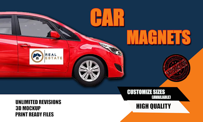 Design professional vehicle wrap, car and truck magnet sign by Mishii47 ...