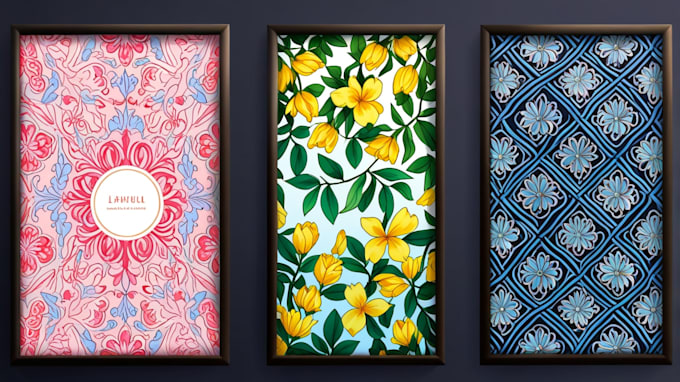 Design high quality patterns for textile and fabric prints by ...