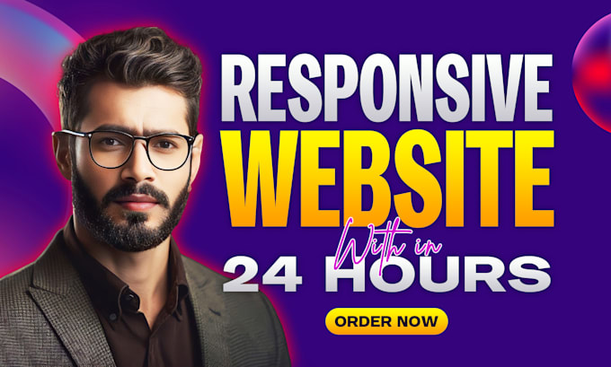 Design responsive wordpress website, your website dev by Logody | Fiverr