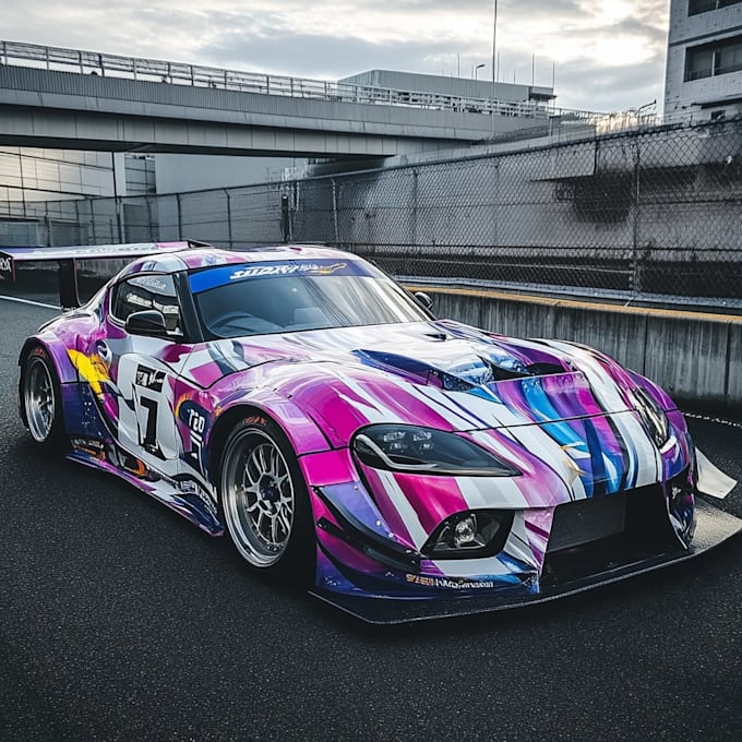 Do a professional racing car wraps,vehicle wrap ,rally car wrap by ...