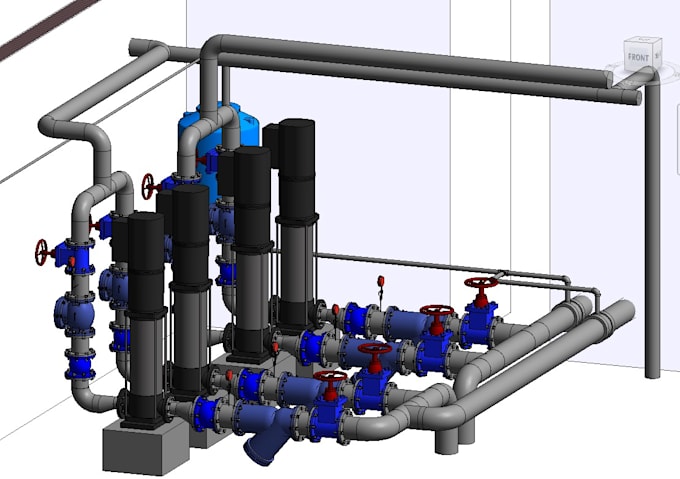 Teach you to do 3d model of plumbing system using revit by Vutamksn ...