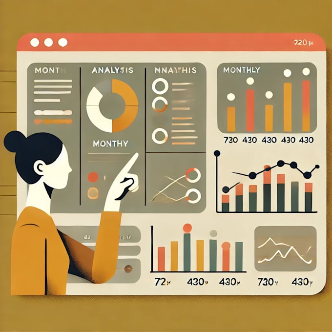 Create dashboards for your data by Pbolet | Fiverr