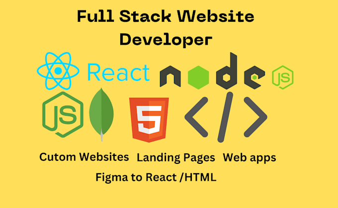 Develop websites using react mern stack html css by Saimch512 | Fiverr