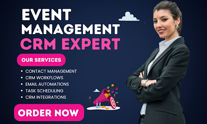 Setup event management crm zoom event bizzabo eventx swoogo eventleaf glueup crm by Medicwebbyte ...
