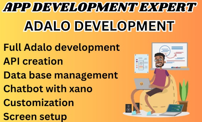 Develop a mobile apps using adalo, flutterflow, bubble io, appsheet and ...