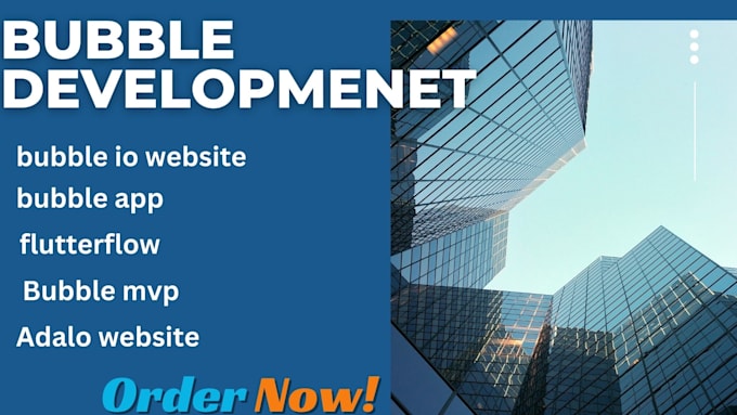 Bubble io developer, bubble io website,bubble app, flutterflow, mvp, adalo by Abdumujeeb_dev ...