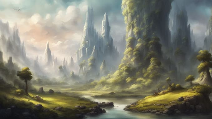 Create fantasy landscape concept art by Kaylarnard | Fiverr
