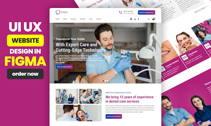 Do website ui ux design, web ui, website ui design in figma by Harun59 ...