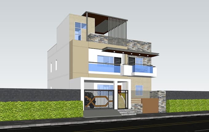 Create professional 3d models in sketchup by Salmanpathan110 | Fiverr