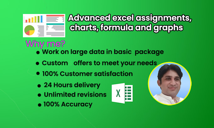 Help You In Advanced Excel Assignments Charts Formula Pivot Table