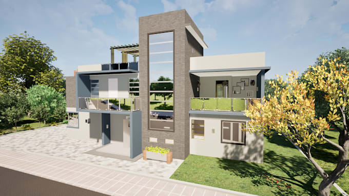 Render your architectural projects using twinmotion by Clemmthearchie ...