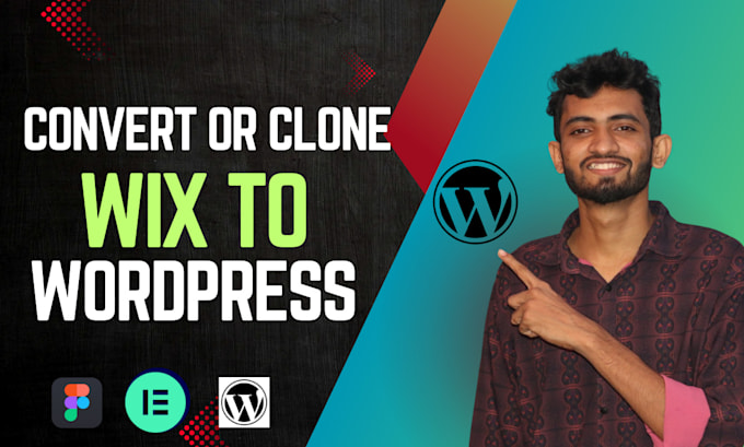 Convert or clone psd, figma, wix to wordpress by Rusad8 | Fiverr