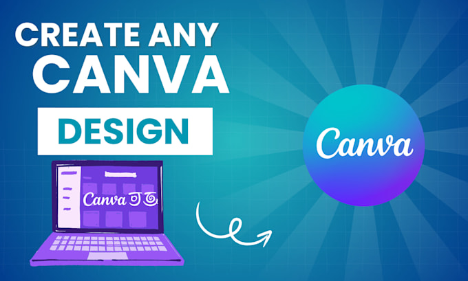 Create any design on canva pro by Munawarahmed929 | Fiverr