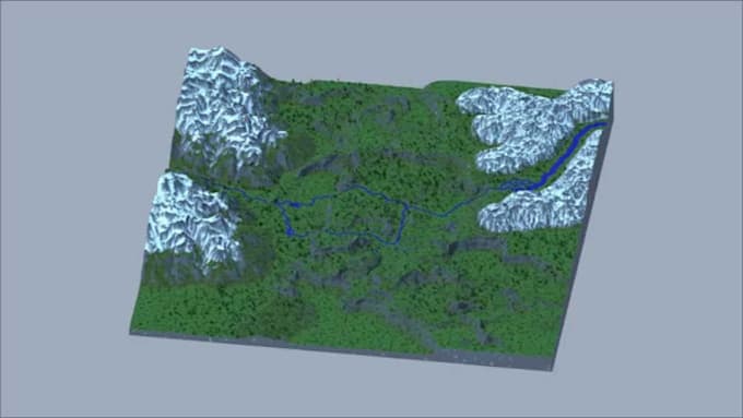 Help you create minecraft map with worldpainter for you by ...