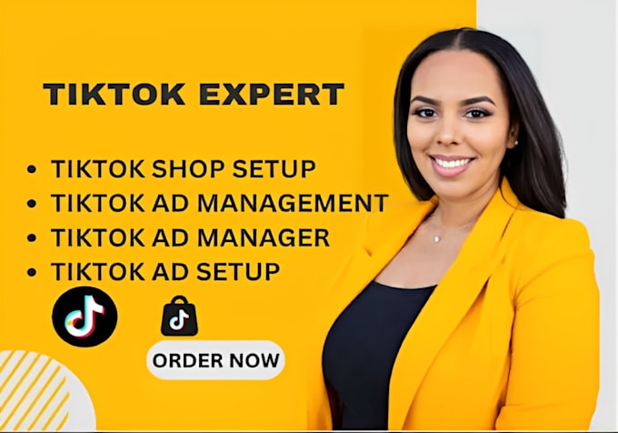 Setup manage tik tok shop tik tok shop ads tiktok marketing on tik tok ...