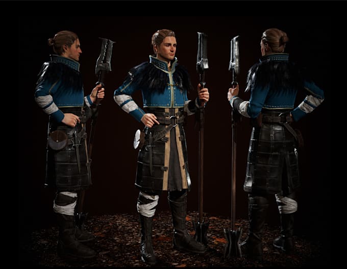 Stylized 3d model,texture,animate,low poly,uv map,unwrapping,retopology ...