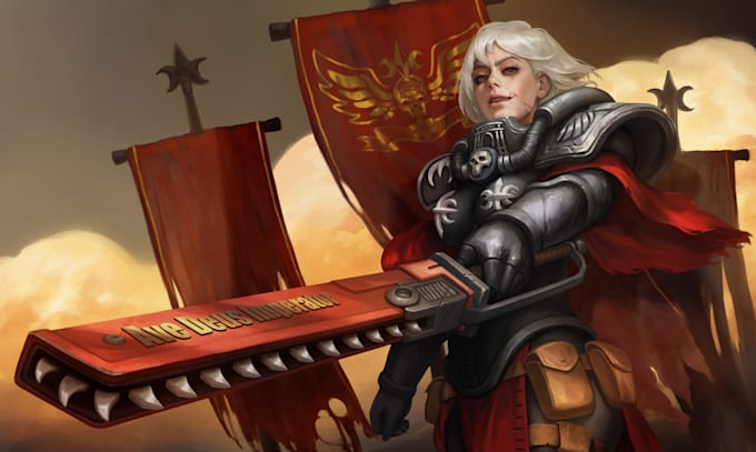 Paint your warhammer 40k sigma and dnd miniatures by Fandaiq | Fiverr