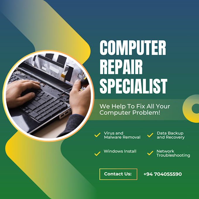 Repair your windows computer by Kavindu_dias | Fiverr