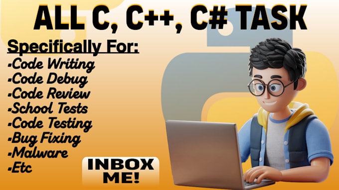 Do C C Language Cpp Oop Dsa Cpp Matlab Python Coding Task Build Projects By Web3web Fiverr