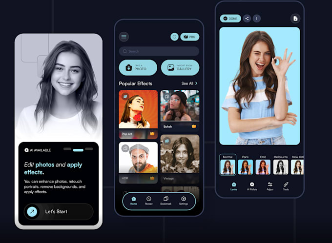 Develop ai image generation app, ai video generation app, ai photo ...