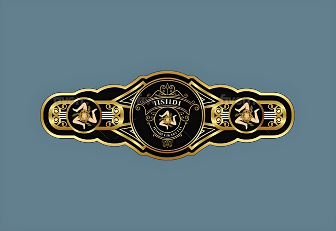 Design cigar brands label logo and box with free source file