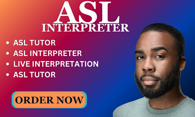 Provide sign language interpretation services by Oluwadarasign | Fiverr