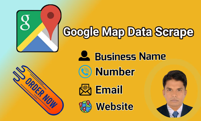 Scrape google map data by Sayedamin1293 | Fiverr