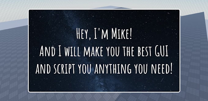 Make ui and script for your roblox game by Silentsolosoul | Fiverr