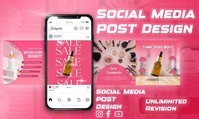 Design professional post for your instagram feed by Michael_arta | Fiverr