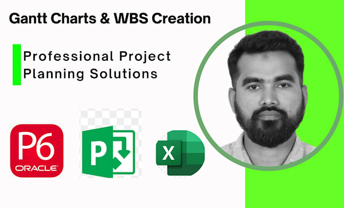 Create gantt chart and wbs in ms project or excel by Rizviqs | Fiverr
