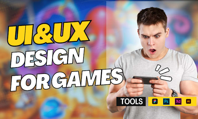 Create eye catching ui ux for your mobile game by Fatehali629 | Fiverr