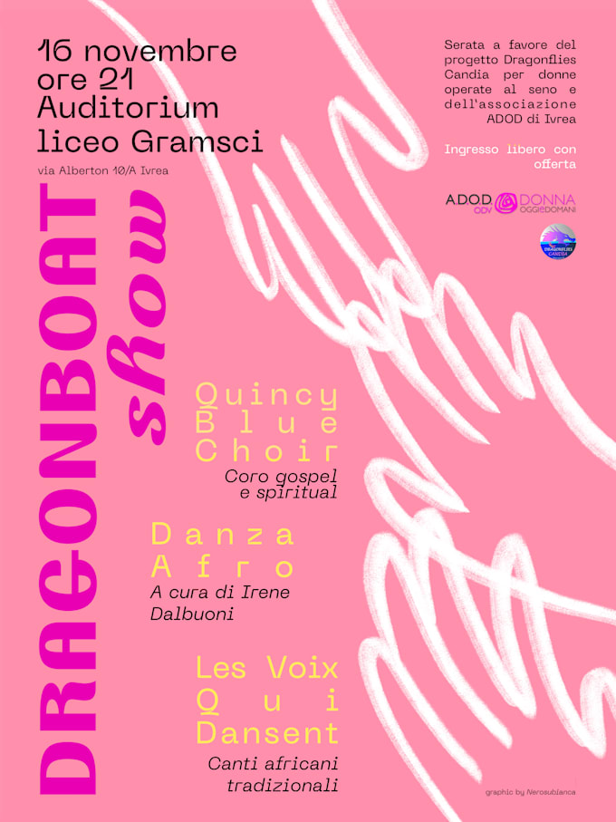 Create unique posters for your events, festivals, show by Nerosubianca ...