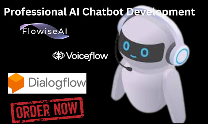 Build ai chatbot using voiceflow dialogflow flowise by Deb654 | Fiverr Build ai chatbot using voiceflow dialogflow flowise by Deb654 | Fiverr