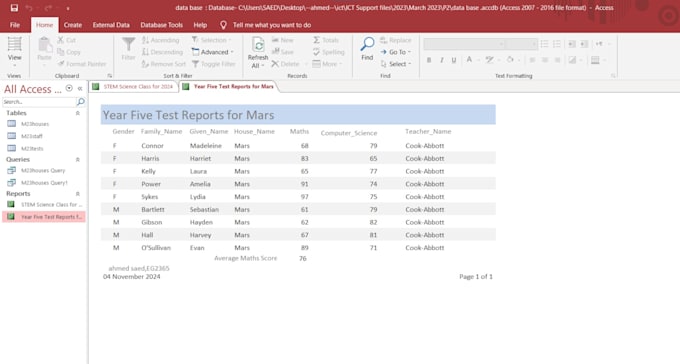 Design and develop custom databases using microsoft access by ...