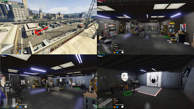 Make custom fivem mlo interior and exterior design, custom mlo, fivem map