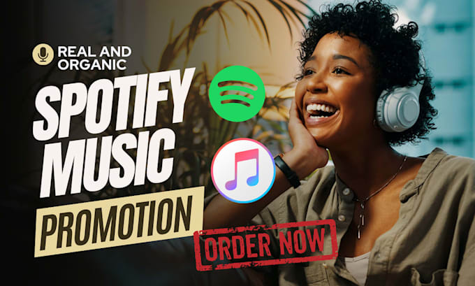 Elevate organic spotify music,ensuring rapid growth and increase visibility by Brianellis_ | Fiverr