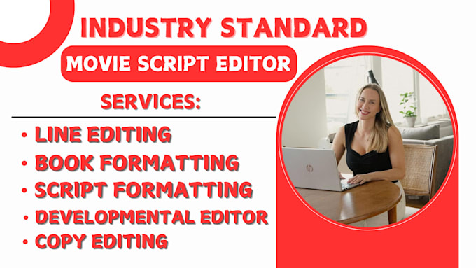 Edit, proofread and format your film screenplay, movie script, tv series, films by Mirabel46 ...