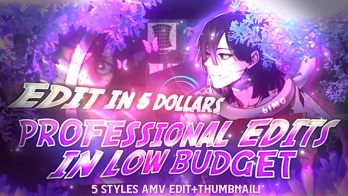 Be editing short anime video such as amv for youtube and tiktok by Aimo ...