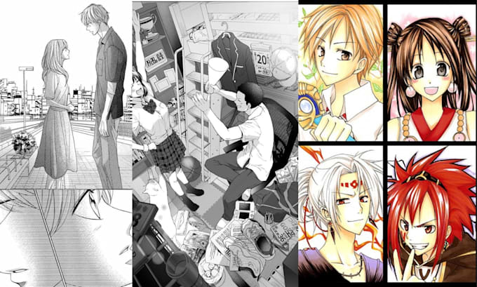 Draw manga art nsfw manga comic manga page and comic illustration by Godwin_comic | Fiverr